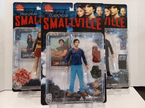 DC DIRECT SMALLVILLE FIGURES - COMPLETE SET - LANA, CLARK, LEX ...