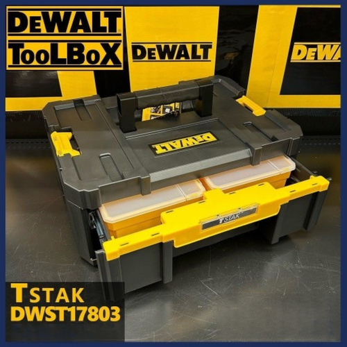 Dewalt DWST17803 TSTAK 1-drawer chest With 6 Removable Cups From Japan ...