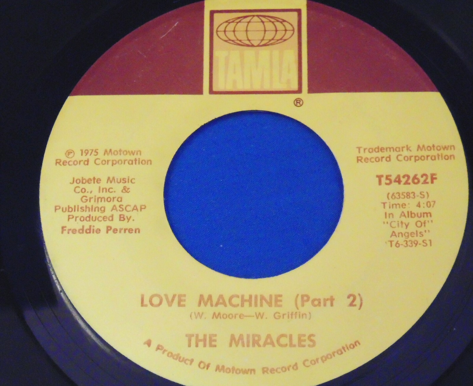 The Miracles - Love Machine - Parts 1 & 2 - 45 RPM - VG+ to Exc | eBay