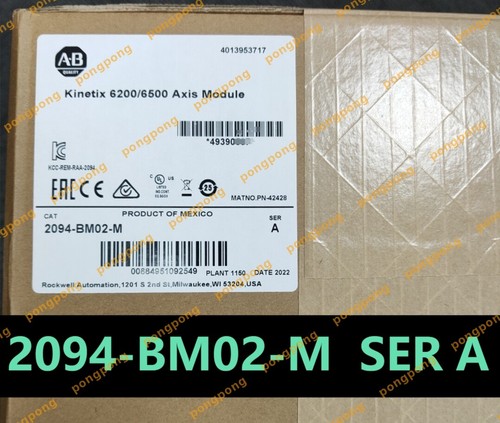 2094-BM02-M 100%Genuine NEW Allen-Bradley Kinetix 6500 15A Servo Axis ...