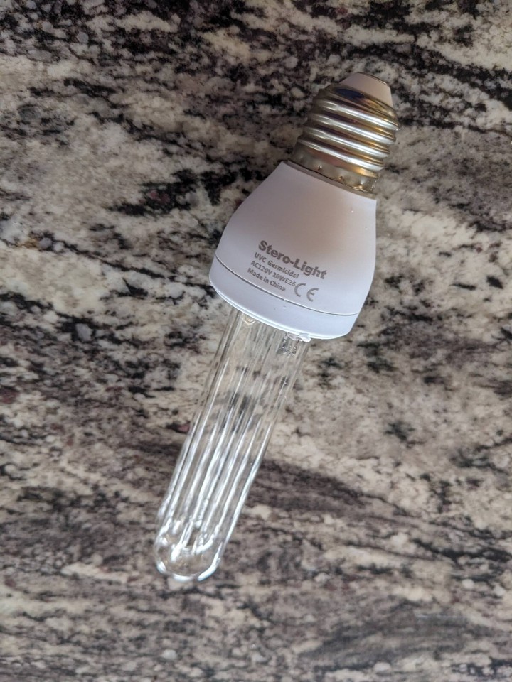 Germicidal UV Light Bulb w/ Ozone 20w-Disinfect, Deodorize ...