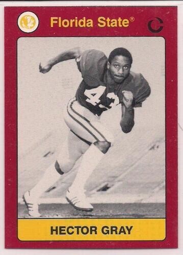 1991 Collegiate Collection Hector Gray Florida State | eBay