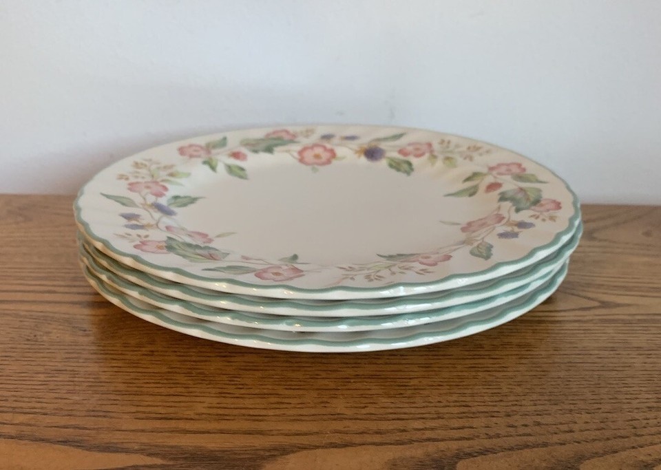 BHS Victorian Rose Side Plates 18Cm Set of 4 | eBay UK