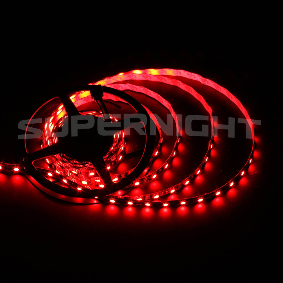 5pcs x RGB 5M 5050 SMD 300 LED Strip Lights Non-Waterproof Black PCB | eBay