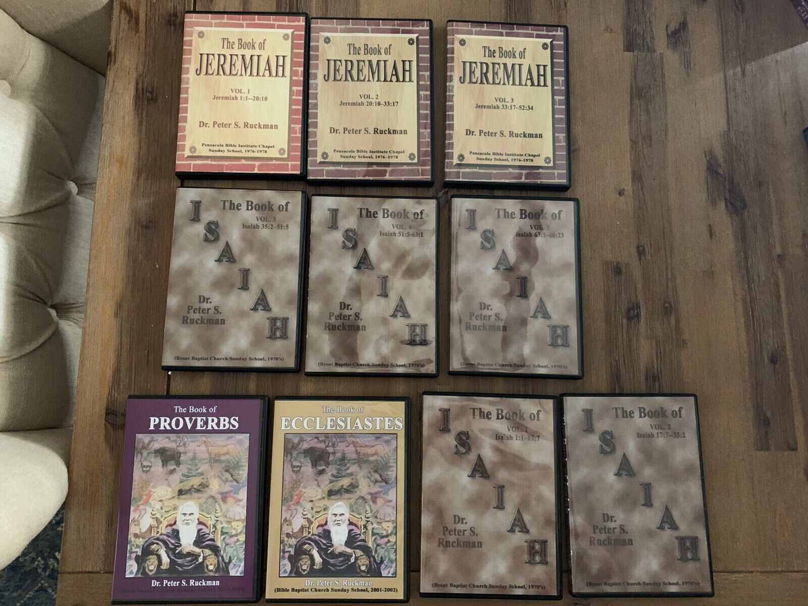 Peter Ruckman MP3's Commentary Full set Genesis to Revelation NOT Allan ...