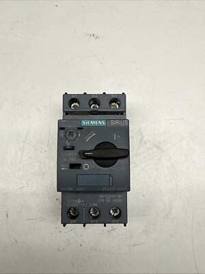 Siemens SIRIUS 3RV2021-4AA10 Class 10, 208A Motor Protection Circuit ...