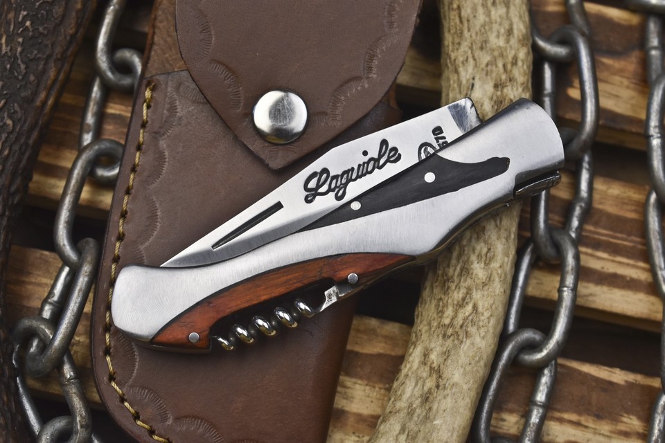 Ashen Edge Hand Crafted D2 Tool Steel Dual Blade Folding Knife Hard ...