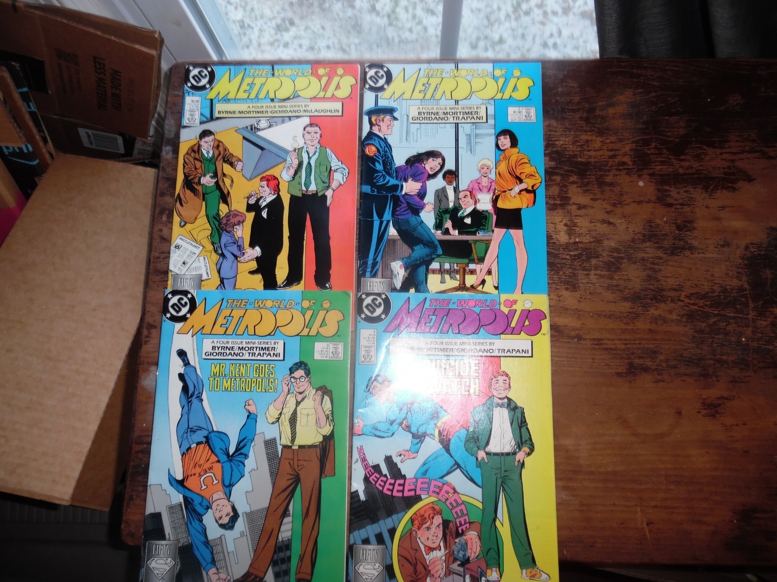 The World of Metropolis DC Complete Mini-Series (#1-#4) 1988 VG | eBay UK