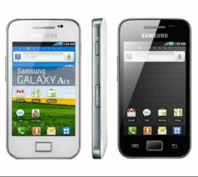 3G Samsung Galaxy Ace GT-5830i-BLACK & WHITE Unlocked Smart Mobile ...