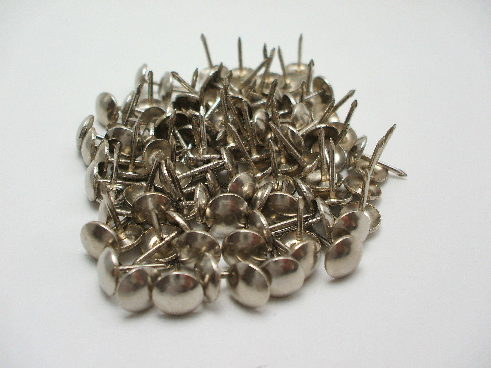 Upholstery Studs Tacks Antique Bag 100 Tacks/Nails Tacs Silver/Nickel ...
