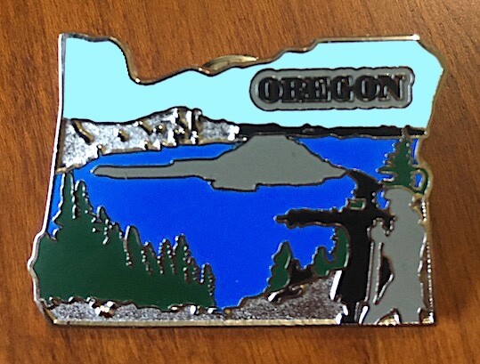 OREGON STATE PIN ~ from Willabee & Ward ~ UNITED STATES COLLECTOR PINS ...
