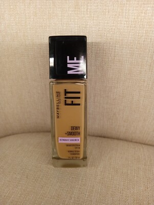 Maybelline Fit Me Foundation SPF 18 Medium Buff 225 1 FL Oz ...