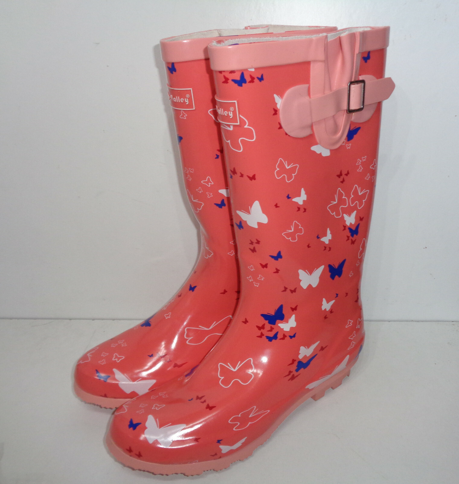 Ladies New Waterproof Wellies Fun Winter Festival Wellington Boots UK ...