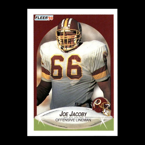 Joe Jacoby 1990 Fleer Washington Redskins #157 R325B 59 | eBay
