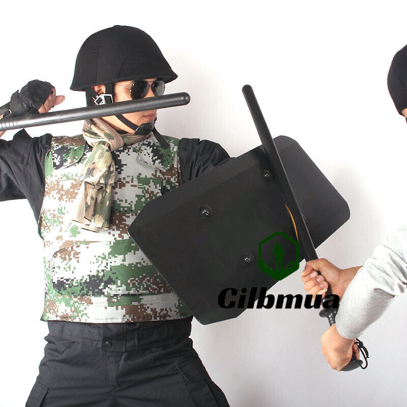 Self-defence Arm Type Anti-Riot Shield Aluminum Alloy Metal Handheld ...