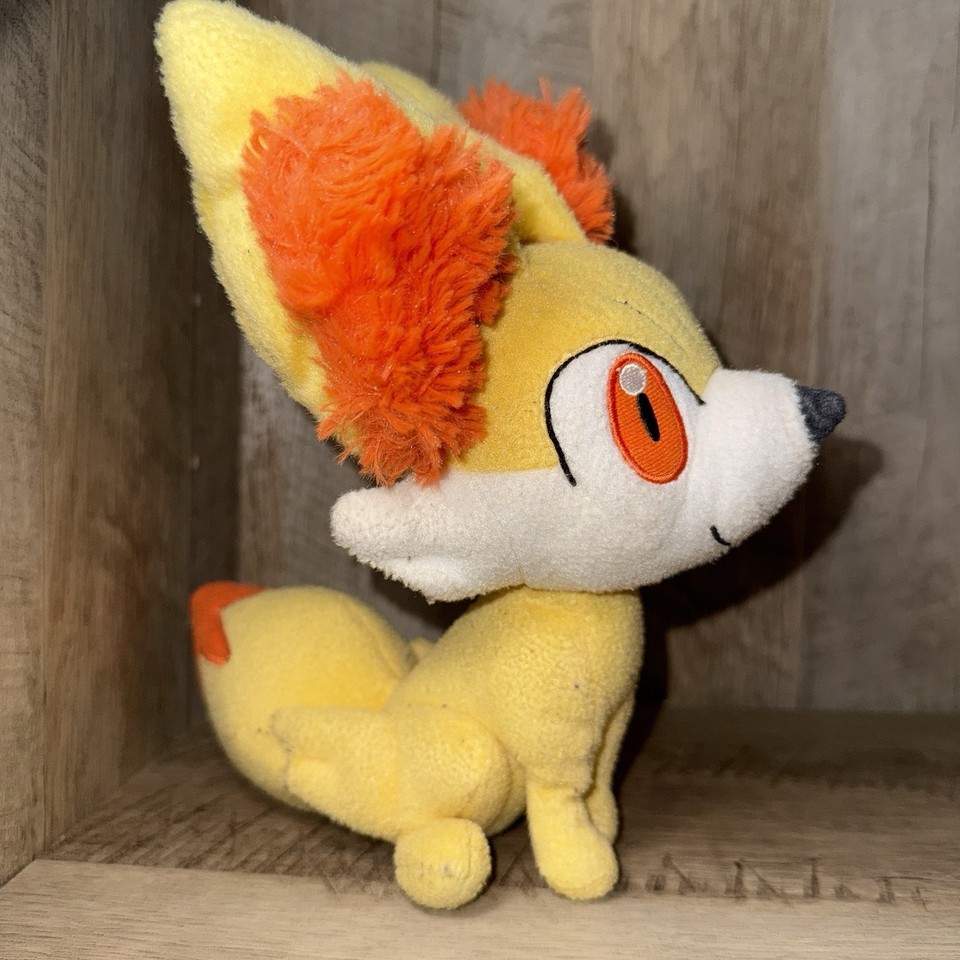 Pokemon Fennekin XY Plush Tomy 2015 9” Nintendo Stuffed Animal Pokémon ...