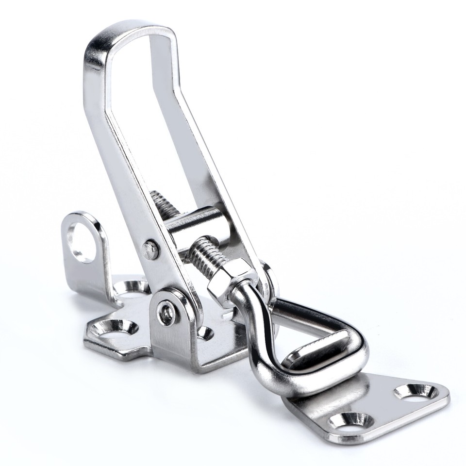 2X Marine Stainless Steel Toggle Clamp Latch Hatch Fastener Lock ...