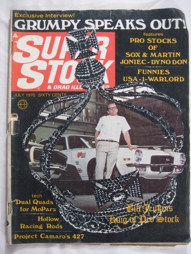 Magazine Auto vintage Super Stock and Drag Illustrated July 1970 Pro ...