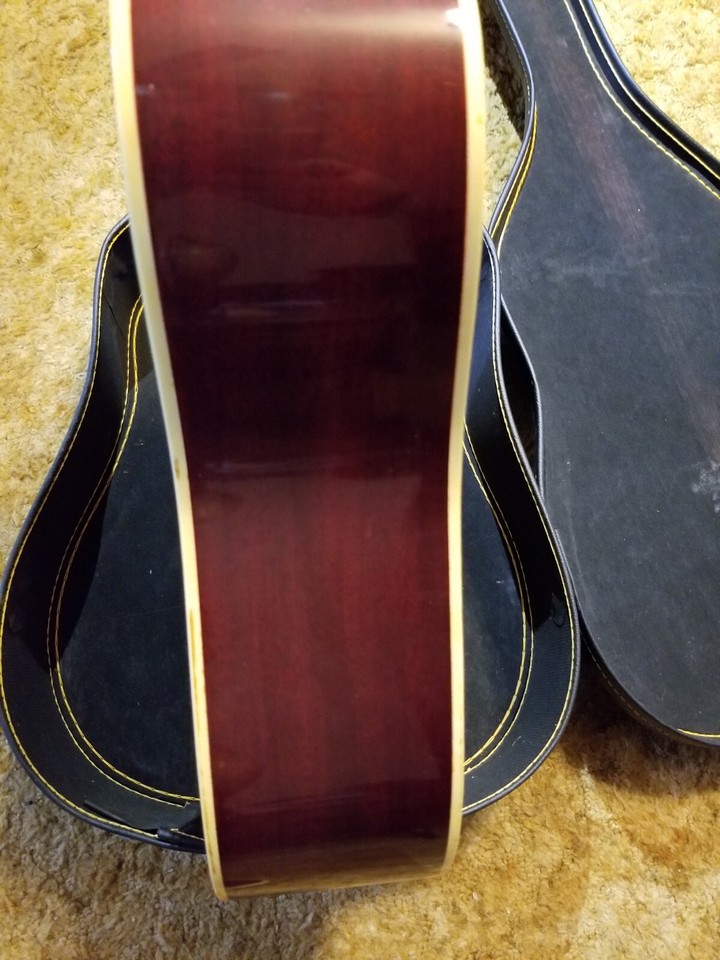 Vintage 1960s Dixon 0684 Hummingbird 12 String Acoustic Lawsuit Era ...