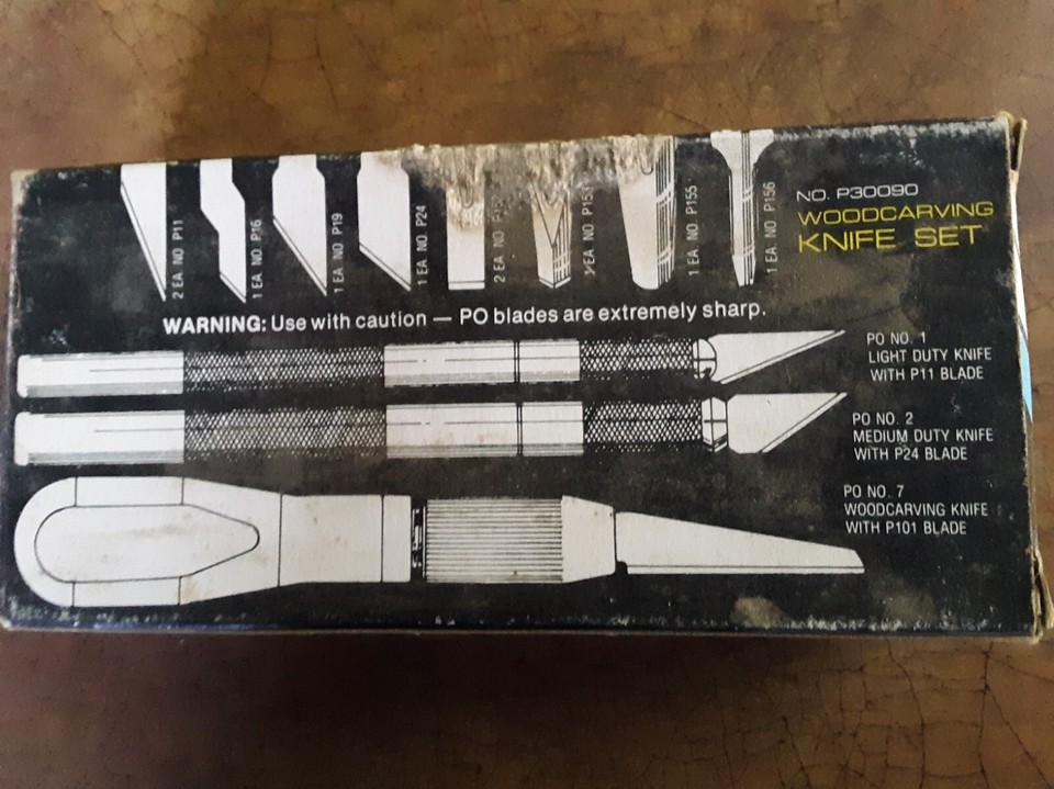 Proedge Precision wood carving 3 knives 10+ blades | eBay