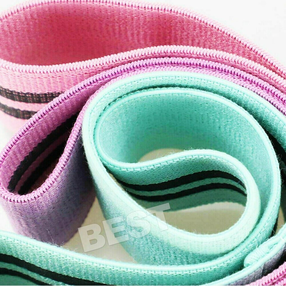 Resistance Booty Bands Set-3 Hip Circle Loop Bands Workout Exercise ...