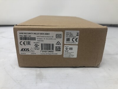 *SEALED* AXIS SECURITY Relay Box A9801 P/N: 5801-141 | eBay