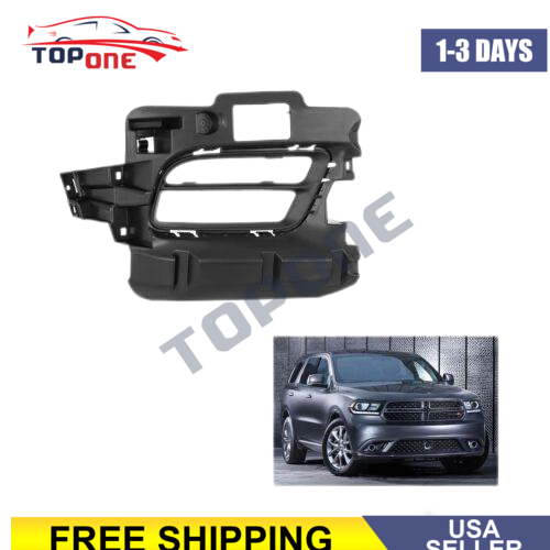 Front Right Fog Lamp Light Bezel Black 68307808AA Fits 18-20 Dodge ...