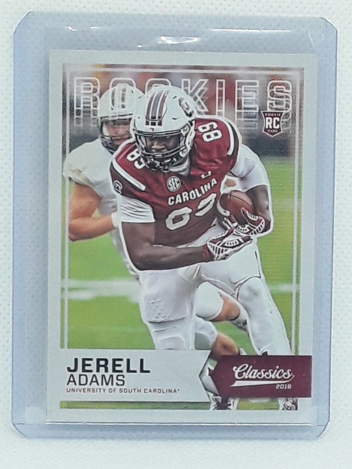 Jerell Adams 2016 Classics Football - Red Back RC #224 - South Carolina ...