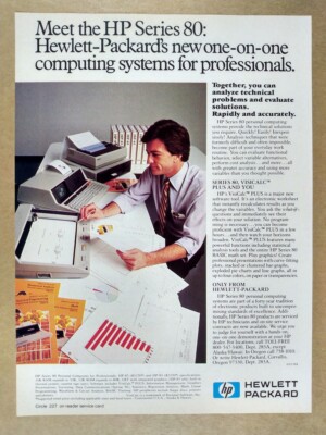 1981 Hewlett-Packard HP Series 80 Computer Systems vintage print Ad | eBay