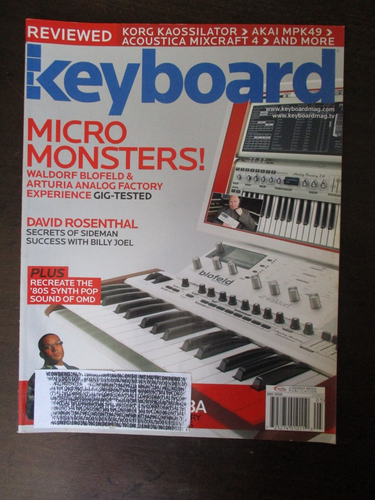 KEYBOARD MAGAZINE MAY 2008 GONZALORUBALCABA DAVID ROSENTHALWALDORF ...