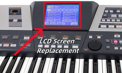 LCD for Roland E50 E60 VA3 VA7 VA76 Keyboard Only display without touch ...