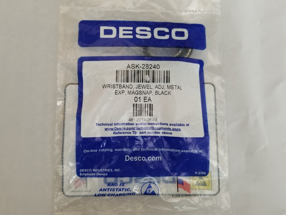 DESCO 3705 PREMIUM UNIVERSAL EXPANSION WRISTBAND - NEW | eBay