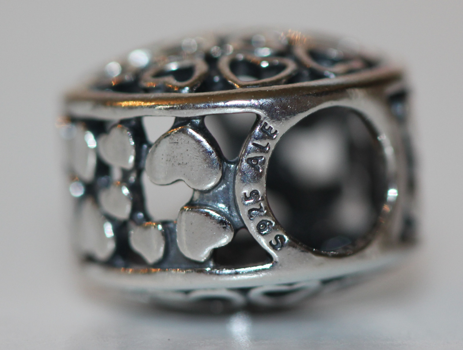 AUTHENTIC NEW PANDORA RETIRED LOVING SENTIMENTS CHARM 791980 GIFT BOX ...