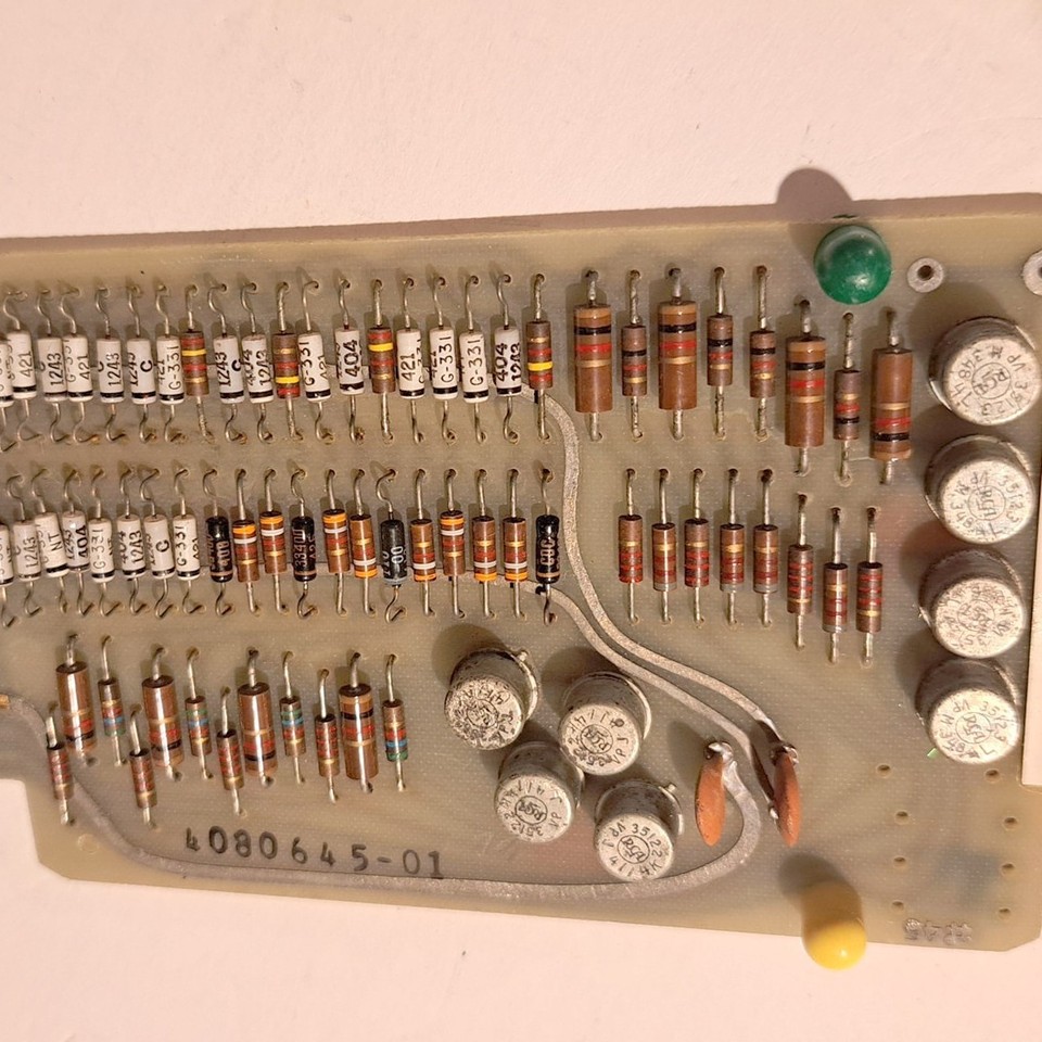 Vintage UNIVAC Logic Circuit Board 1964 Solid State w/RCA | eBay