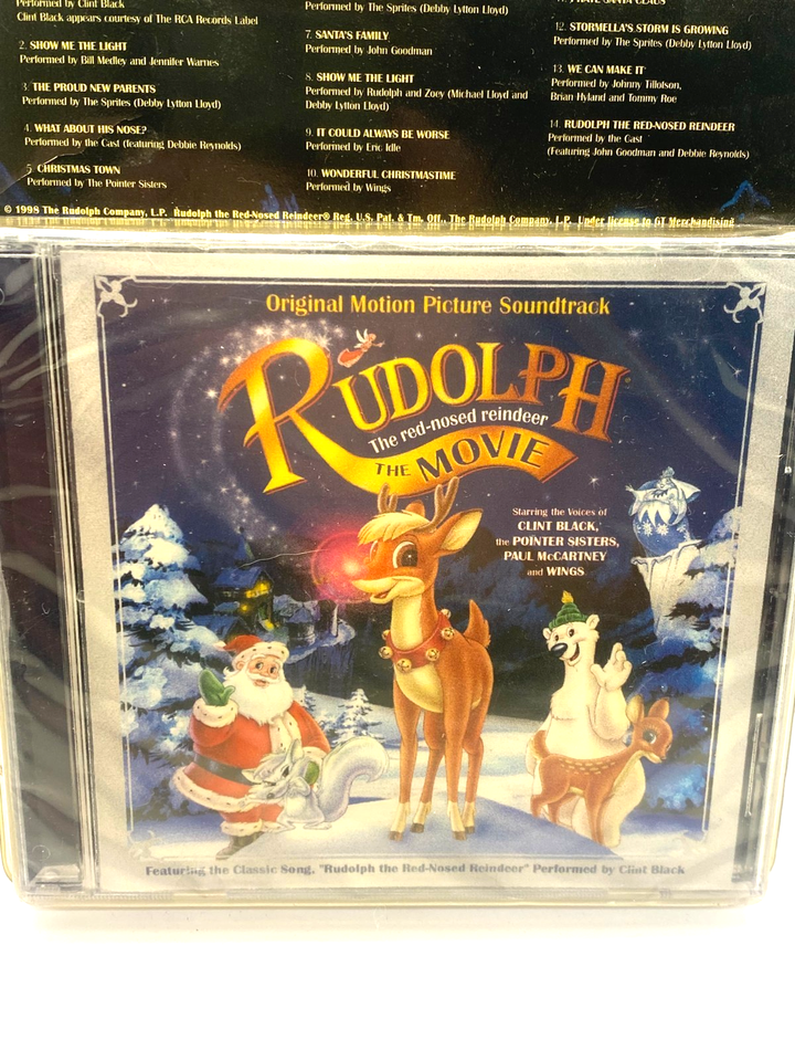 RUDOLPH THE RED NOSE REINDEER THE MOVIE SOUNDTRACK FACTORY SEALED MUSIC ...
