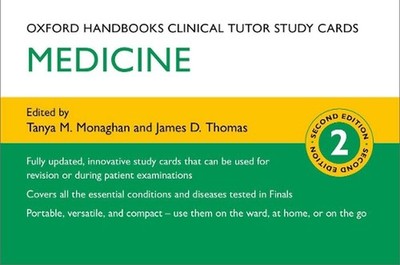 Oxford Handbooks Clinical Tutor Study Cards: Medicine by Tanya M ...