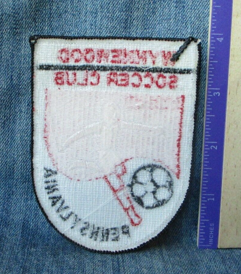 Vintage WYNNEWOOD SOCCER CLUB WYNNEWOOD PENNSYLVANIA SOCCER PATCH GDI-3 ...