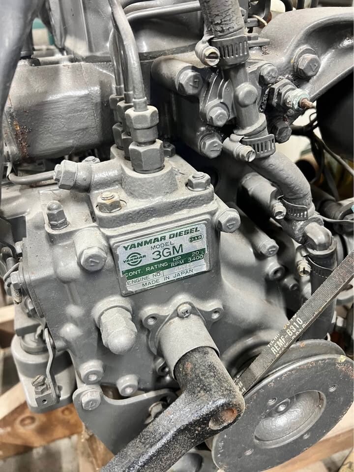 Yanmar 3GM , Yanmar Marine Diesel Engine RUNS PERFECT - with gear and ...