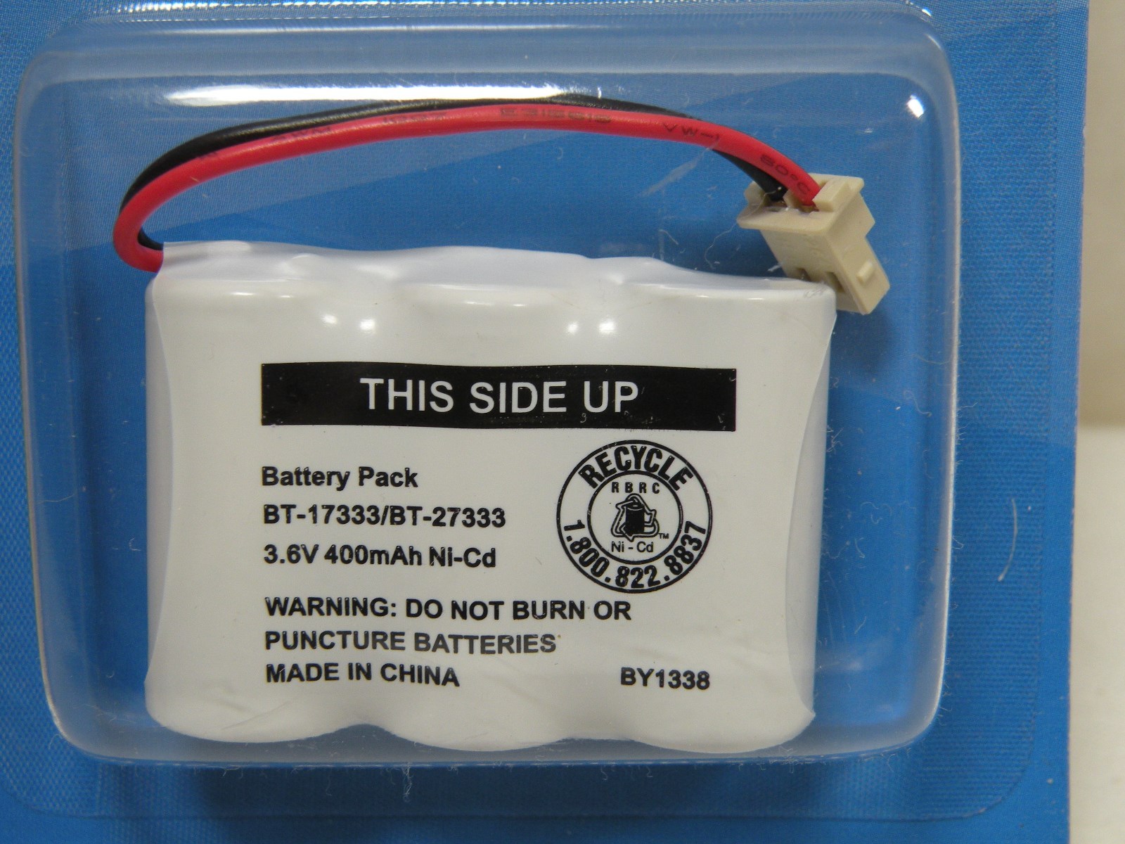 Two Genuine AT&T Bt-17333 27333 Cs5121 Phone Rechargeable Battery 3.6v ...