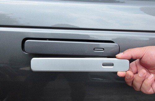 For Range Rover Velar 18-2022 Matte Silver Exterior Side Door Handle ...