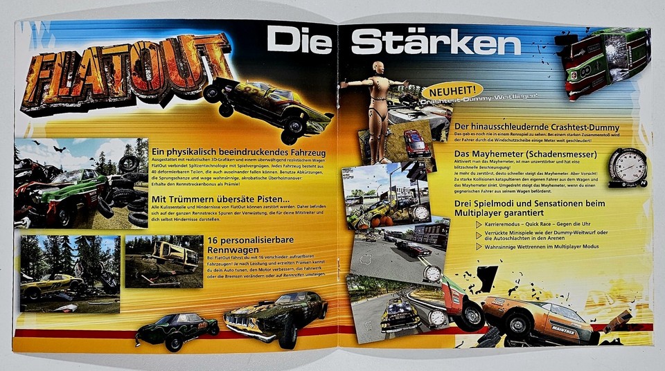 Bugbear Dealer Racing Game Flyer Flatout Dt. Retailer Racing ...