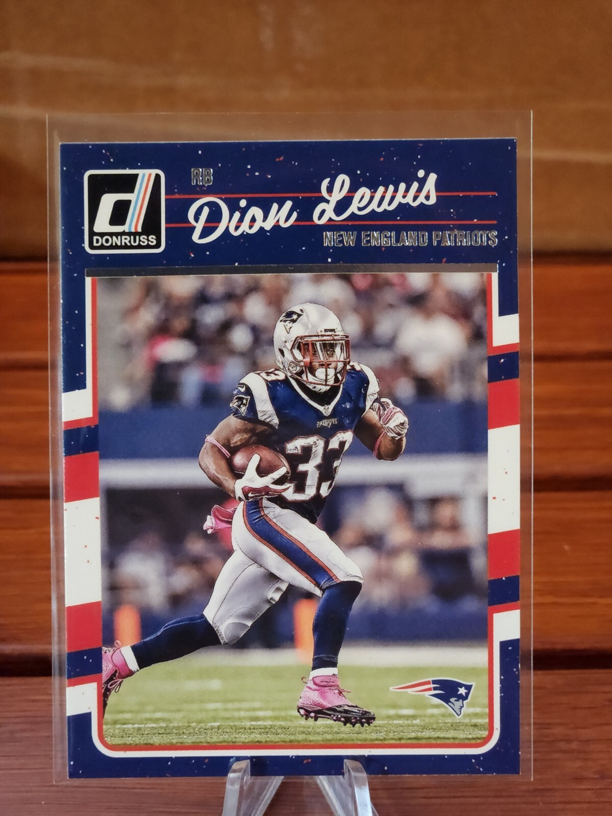 2016 Panini Donruss Football Dion Lewis - New England Patriots - Card ...