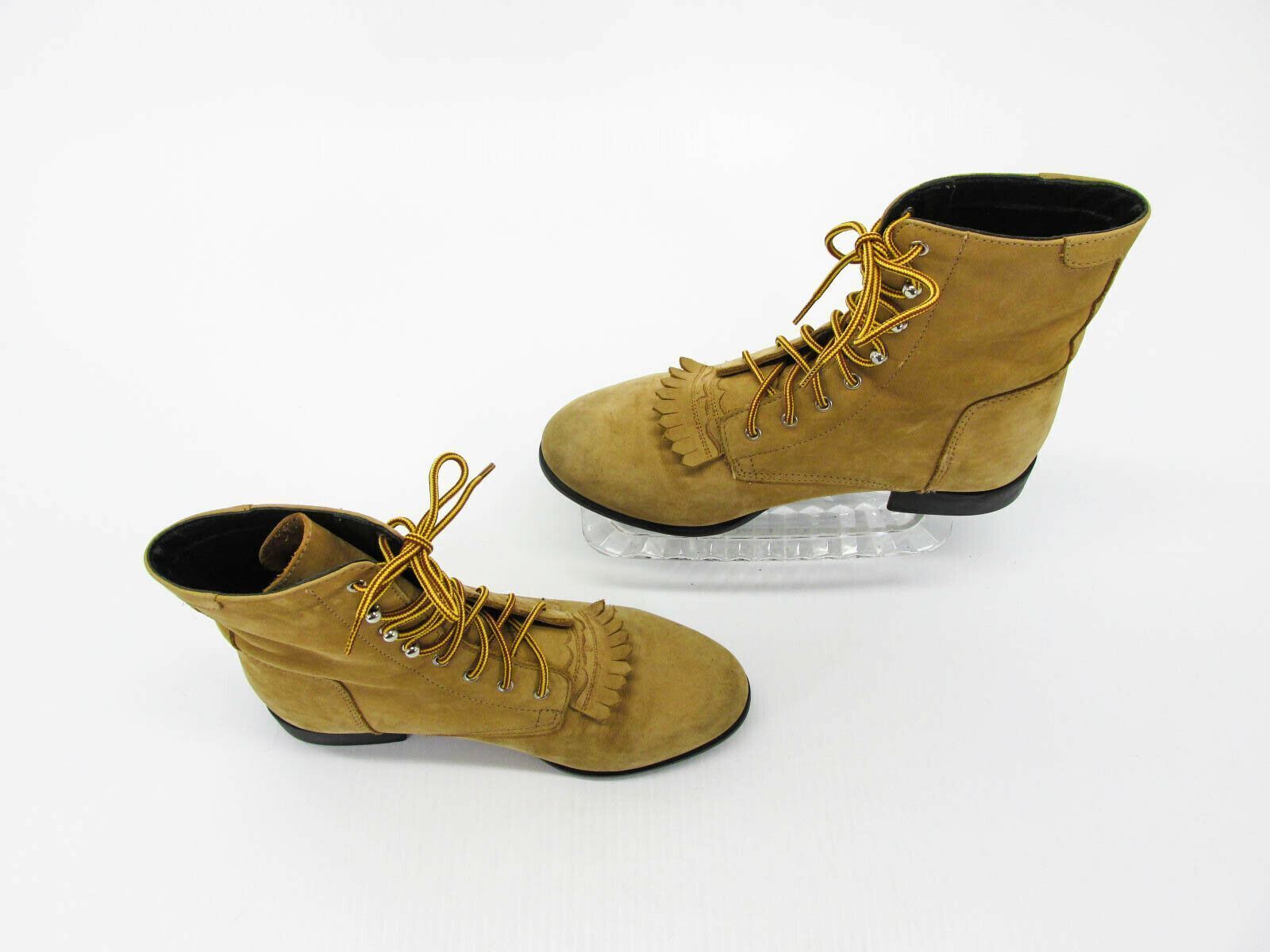 Ariat Women Riding Boot A1 Competitor Size 7.5m Leather Lace up Pre ...
