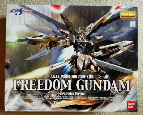 BANDAI MG 1/100 Freedom Gundam Extra Finish Model Kit Unassembled Japan ...