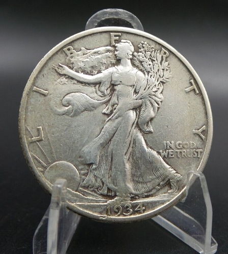 1934-S Walking Liberty Silver 50c Half Dollar - B6432 | eBay