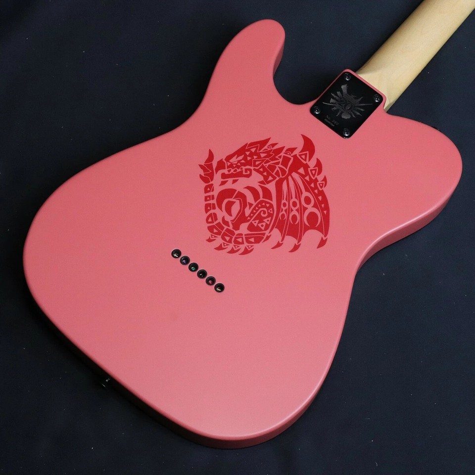 Fender Monster Hunter Rathalos Telecaster Rathalos Red MADE IN JAPAN w ...