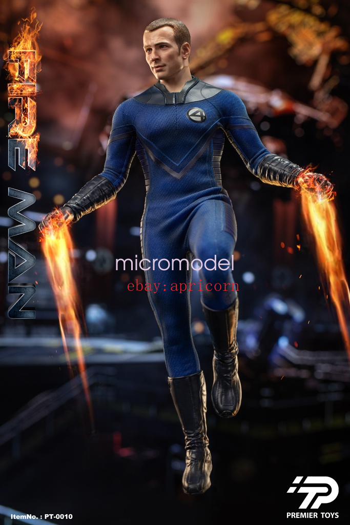 PREMIER TOYS PT0010 Fire Man 1/6 Action Figure Model Collectible Box ...