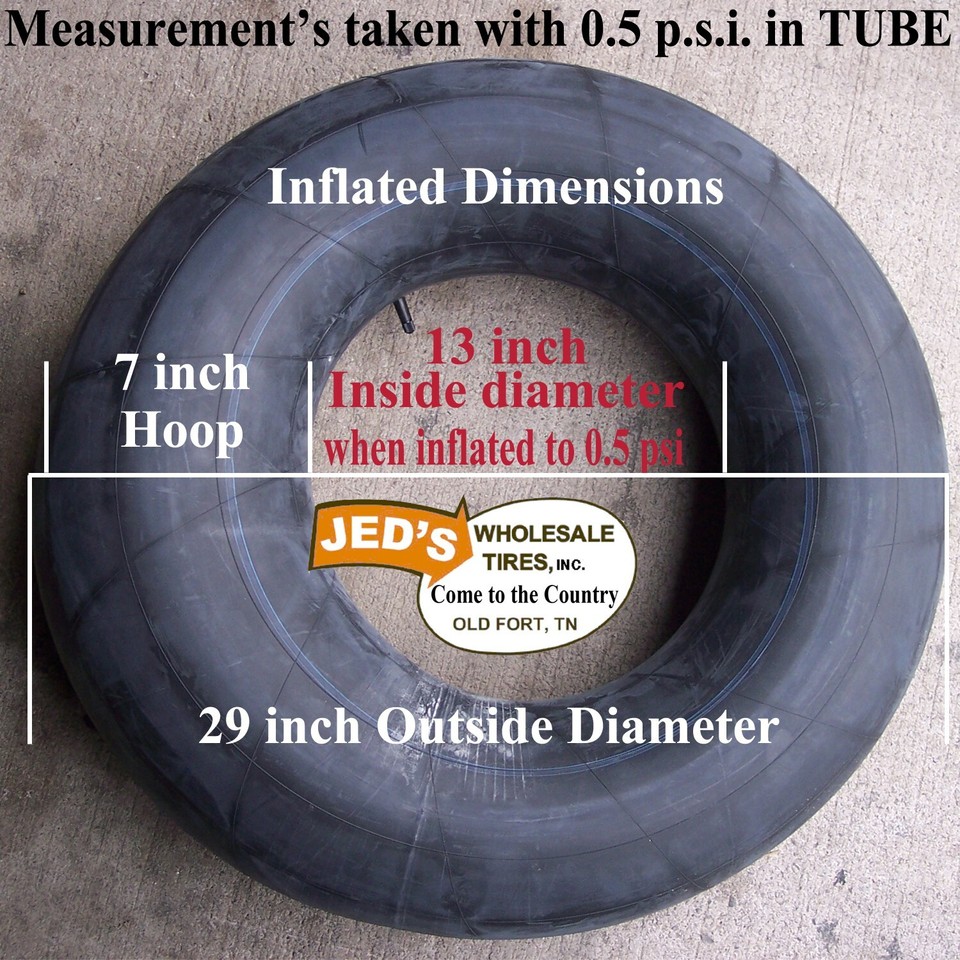 BIG INNER TUBE LARGE 15" INSIDE DIAM. LAKE POOL RIVER FLOAT TUBE TR-13 ...