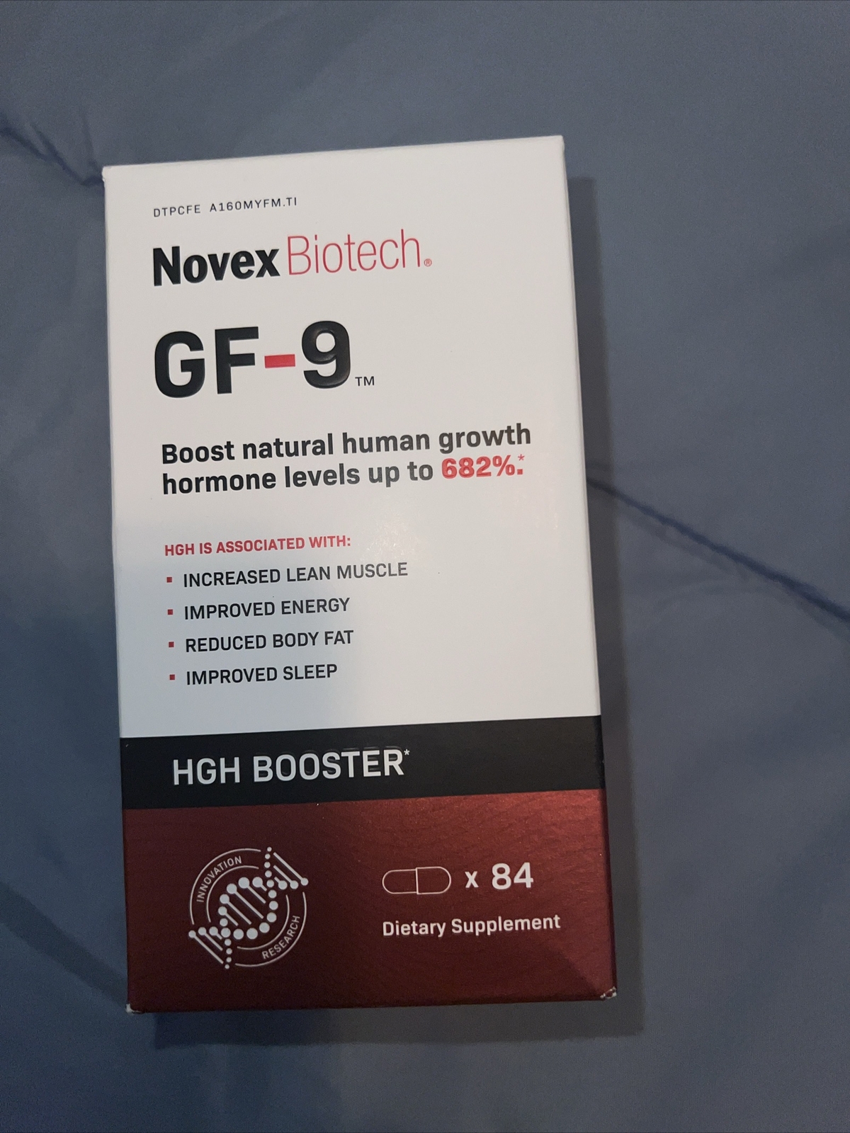 Novex Biotech GF-9 GH Increase Dietary Supplement 84 CAPS EXP 09/2026 ...