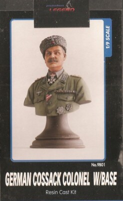 Legend Productions WWII German Cossack Colonel 1/9 Scale Model Kit | eBay